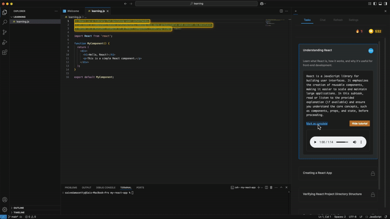 CommandL - Best Code Editor for Students | Learn Programming with AI